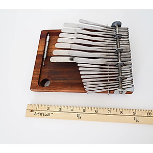 24 Key Premium Mbira Thumb Piano Solid Body Kalimba Handmde in Zim. SHIPS from USA by Jona W, Jona24