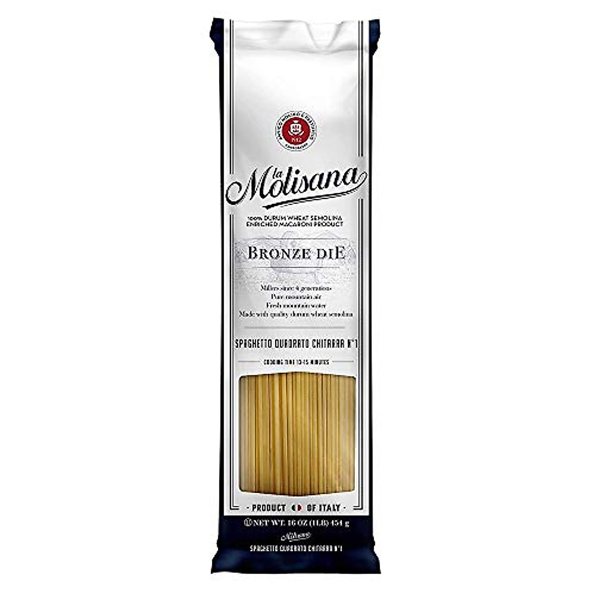 La Molisana Pasta Spaghetti Alla Chit 16 oz (Pack Of 6)