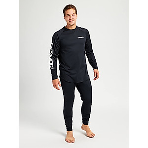 Burton Men's Standard Roadie Tech Tee, True Black 1, Large