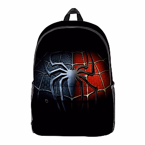 Kid's Backpack 3D Print Comic Cartoon Children Book Bag School Travel Bag for Boys Students (A)