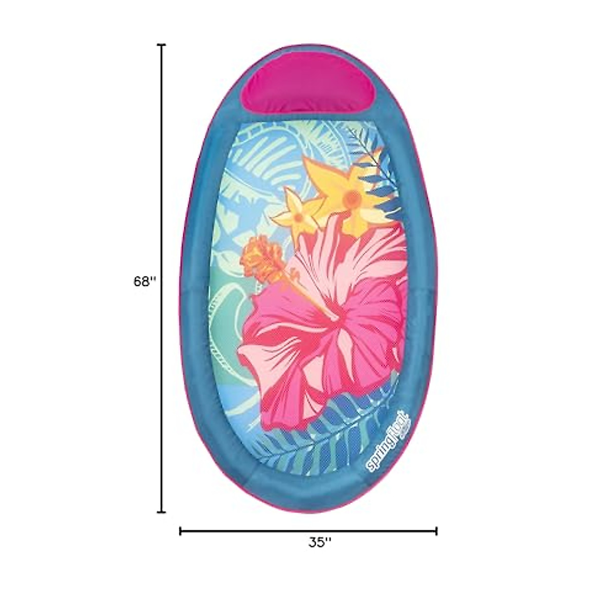 SwimWays Spring Float Graphic Prints - Hibiscus