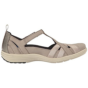 Aravon Women's Beaumont Fisherman Sandal, Stone, 7.5 Narrow