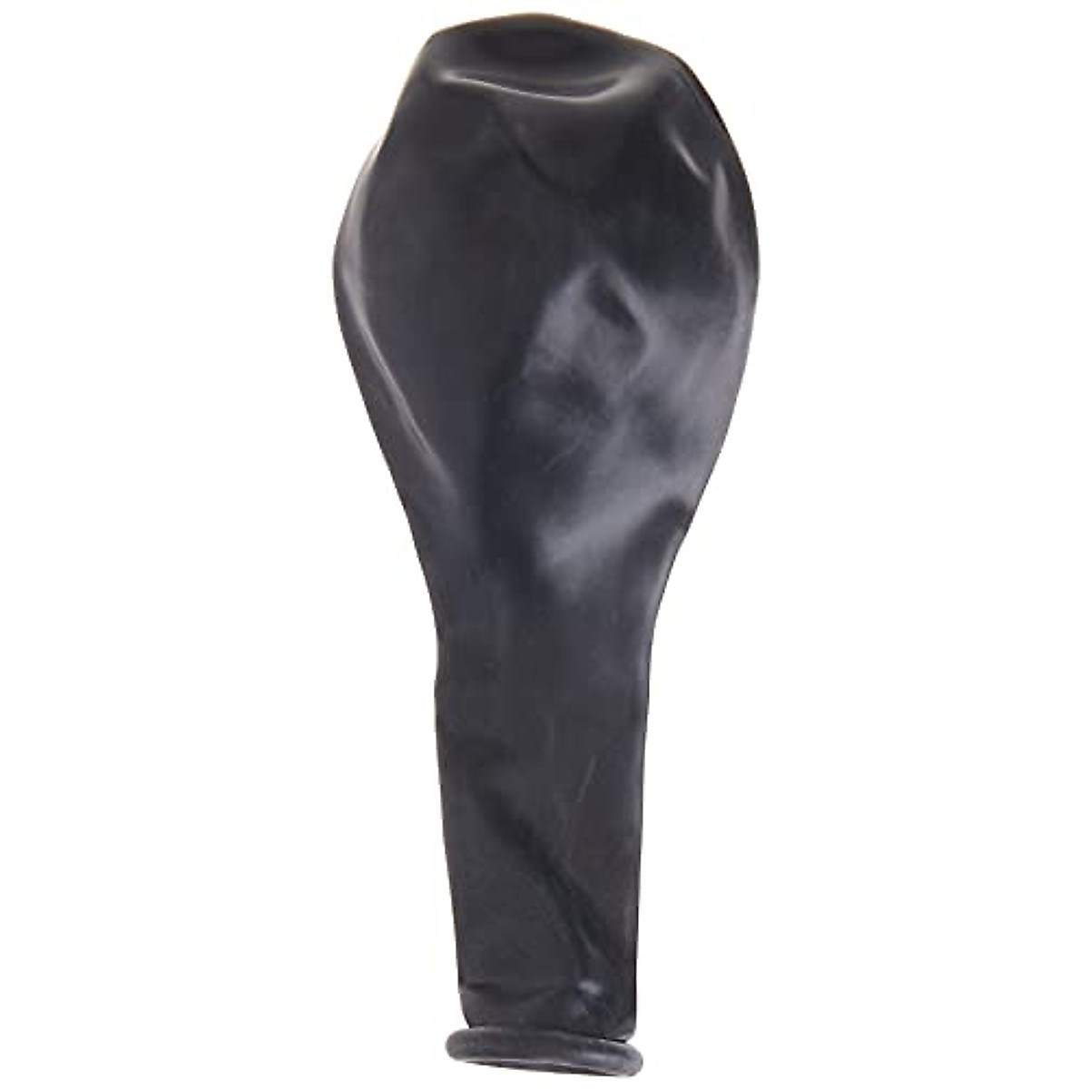 Unique Party Latex Balloons, 9", Jet Black
