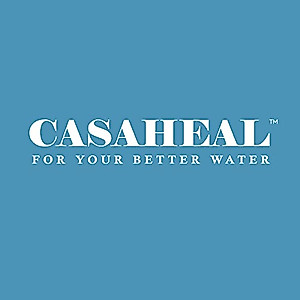 2 In 1 Shower Head Filter, Rain Shower Head High Pressure with Replaceable Shower Water Filter, Rainfall Water Softener Filtered Showerhead for Hard Water (Shower Filter Case)