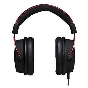 HyperX Cloud Alpha Gaming Headset - Dual Chamber Drivers and HyperX Amp USB Sound Card - Virtual 7.1 Surround Sound