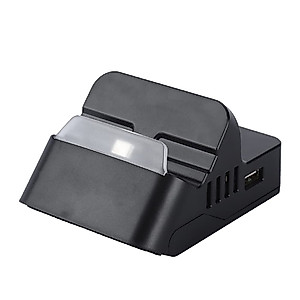 DERCLIVE HDMI 2. 0A Portable Charging Dock Bracket TV Video Converter for Nintendo Switch