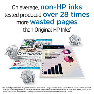 Original HP 962 Black, Cyan, Magenta, Yellow Ink Cartridges (4-pack) | Works with HP OfficeJet 9010 Series, HP OfficeJet Pro 9010, 9020 Series | Eligible for Instant Ink | 3YQ25AN