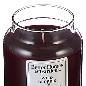 Better Homes Gardens 22oz Scented Candle, Wild Berry Cheesecake 2-Pack