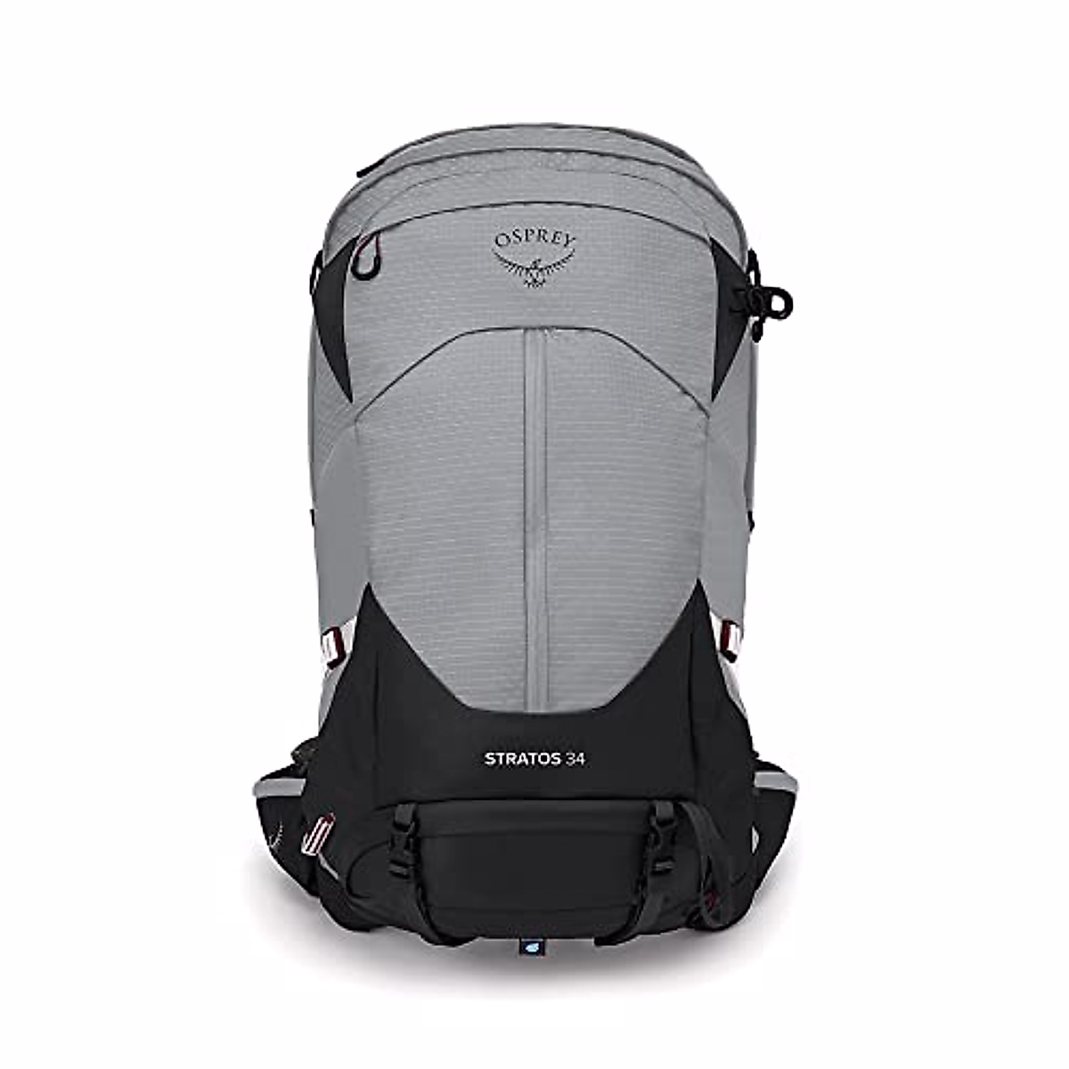 Osprey Stratos 34L Men's Hiking Backpack, Smoke Grey