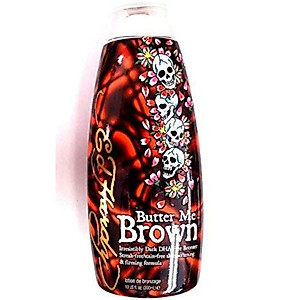 Ed Hardy Butter Me Brown Indoor Tanning Bed Lotion Bronzer 10 Oz