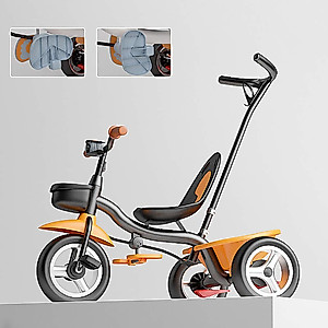 Trike for Kids Children Tricycle Children Push Trike, Multifunctional Kids Tricycle with Lighting，Safe Gift for 1-5 Years Old (Color : 11)