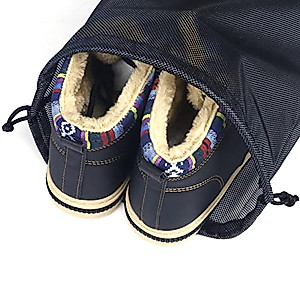 Gloppie Shoe Bags for Travel Shoe Bag Travel Shoe Bags for Packing Shoe Storage Bag Packing Essentials for Travel Storage Bags for Luggage Sneaker Bag (2 Pack)