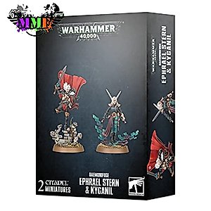 Warhammer Games Workshop 40,000 - Daemonifuge Ephrael Stern & Kyganil