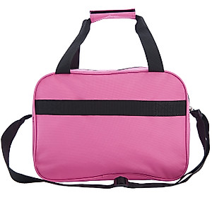 Travelers Club Midtown Hardside Luggage Travel, Bubble Gum, 4-Piece Set