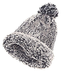 NICEEC 2 Skeins Super Soft Fur Yarn Chunky Fluffy Faux Fur Yarn Eyelash Yarn for Crochet Knit-Total Length 2×32m(2×35yds,50g×2)-Black with White