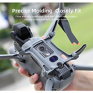 INTOOIN Landing Gear and Propeller Holder for DJI Air 3 - Sensor Propeller Guard with 36mm Height Boosting Stand - Auxiliary Kit for DJI Air 3 Fly More Combo Drone Accessories