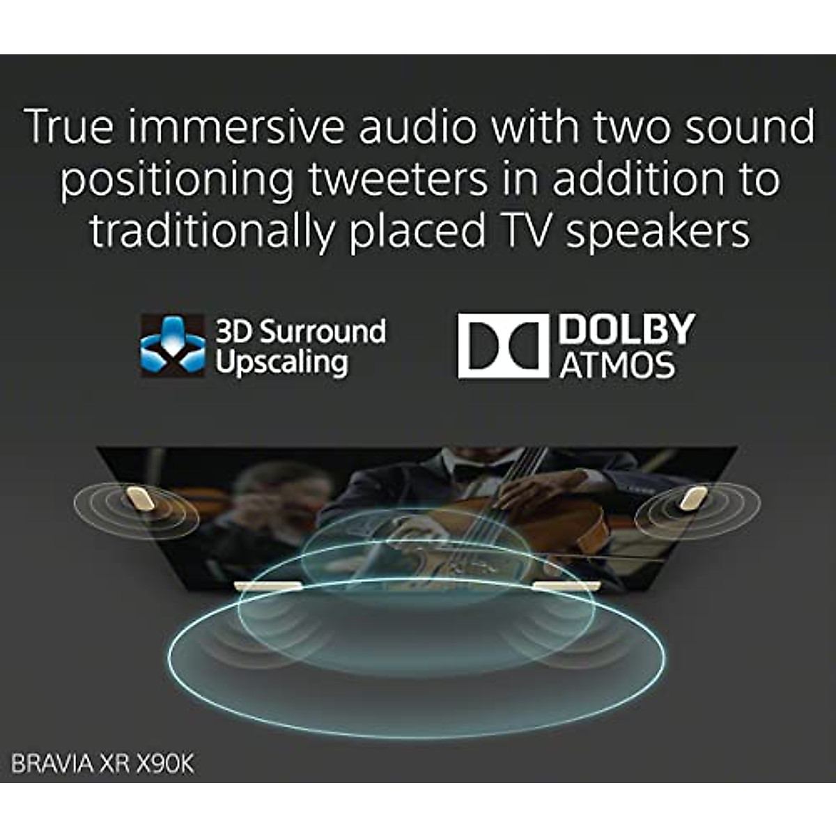 Sony 75 Inch 4K Ultra HD TV X90K Series: BRAVIA XR Full Array LED Smart Google TV with Dolby Vision HDR and Exclusive Features for The Playstation® 5 XR75X90K- 2022 Model (Renewed)