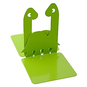 Artkingdome Cute Dinosaur Luxury Bookends Book Ends Books Holder Racks Stand Desk School Liberary Bookends Decorative 1Pair Green
