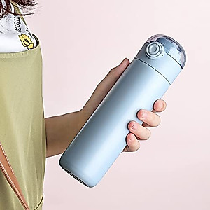 SEASD 350ml Coffee Mug Thermos Stainless Steel Vacuum Insulated Bottle BPA Free Travel Mini Thermal Flask (Color : C)