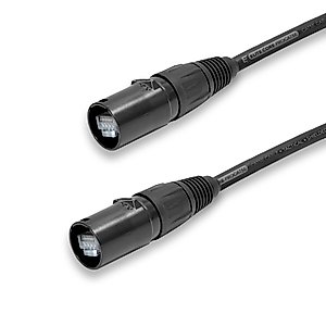 Elite Core PROCAT5E | Ultra-Flexible Shielded CAT5E | Tactical Ethernet Connectors | 50' ft, 50 (PROCAT5E-S-EE-50)