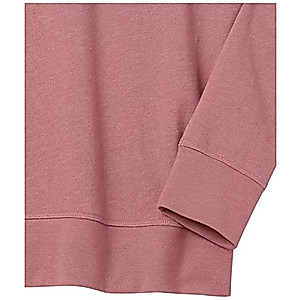 Amazon Essentials Men's Long-Sleeve Lightweight French Terry Crewneck Sweatshirt, Pink, X-Large