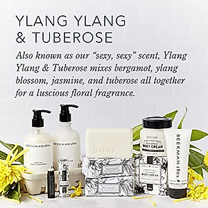 Beekman 1802 Face Wipes, Ylang Ylang & Tuberose - 30 Count - With Goat Milk, Aloe, Vitamin E & CoQ10 - Alcohol Free, Biodegradable & Cruelty Free