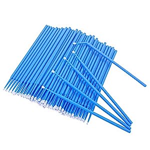 SMEDENT Dental Blue Disposable Micro Applicator Brush Bendable 400 Pcs New Brand