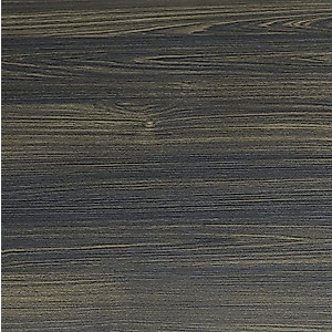 Roundhill Furniture Biony Wood and Metal Dining Table with Nailhead Trim