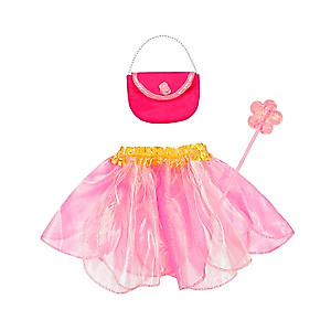 Fedio Dress up Clothes for Little Girls - Kids Dress up & Pretend Play Princess Dress up Trunk Costume for Girls 3-6 Years