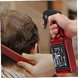 FOMIYES Spray Mist Bottle Hairdressing Electroplating Retro Watering Can Spray Mist Bottle The Pet Red Water Spray Can Watering Kettle Water Sprayer Vintage Water Container Travel