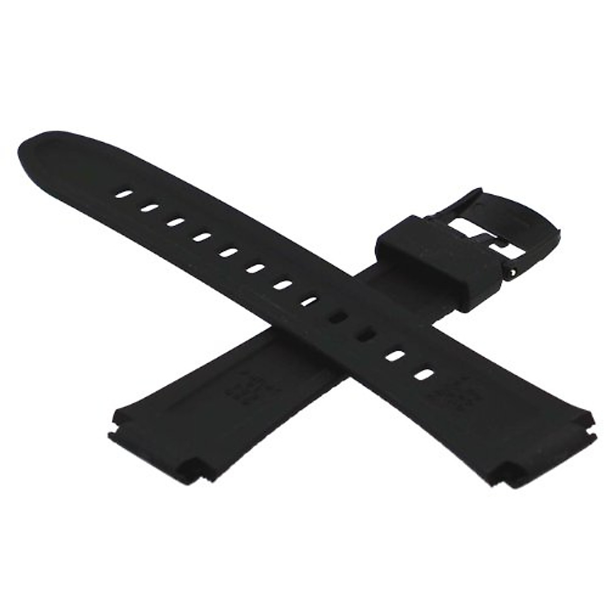 Casio 18mm Black Resin Band 10194983