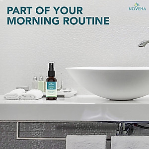 NOVEHA Eyelid and Lash Cleanser - Fast Acting Soothing Formula, Effective Relief from Irritation, Dry Eyes, Styes, Pure and Gentle Hypochlorous Acid Spray (4 Fl Oz (Pack of 1))