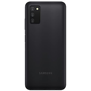 SAMSUNG Galaxy A03S 4G LTE (NOT 5G) 6.5" HD+ Triple Camera 5000mAh Battery, Dual Sim GSM Unlocked Global 4G Volte (NOT VERIZON/Boost) International Model A037M/DS (Black, 64GB)