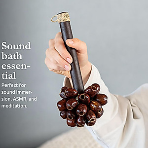 Meinl Sonic Energy Seed Shell Shaker Percussion Instrument — Nature Sounds for Meditation, ASMR, Sound Therapy, Yoga