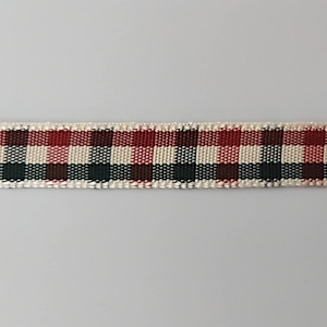 Micomon Red and Green Gingham Ribbon Buffalo Ribbon Checkerd Christmas Ribbon 25 Yards Each Roll 100% Polyester (3/8",RedGreen)