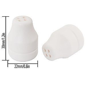 Safety White Blind Knob ZZLZX 6PCS White Bell Shape Window Blind Tassels for Blinds or Shades, Drops Pull End