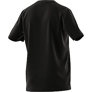 adidas mens EXT Motion Fleece Tee Black Small