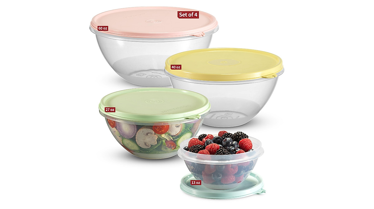 Food Storage Containers Set - Airtight & Leakproof