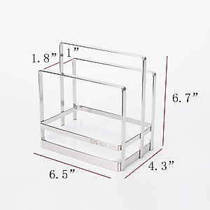 kaileyouxiangongsi Kitchen Organizer with Utensil Holder,Pot Rack and Cutting Board Holder,Stainless Steel