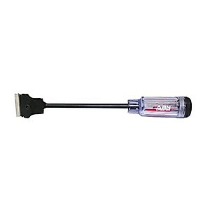 ABN 11in Long Reach Razor Blade Scraper & Plastic/Metal Replacement Blades – Vinyl Decal Remover, Adhesive Removal