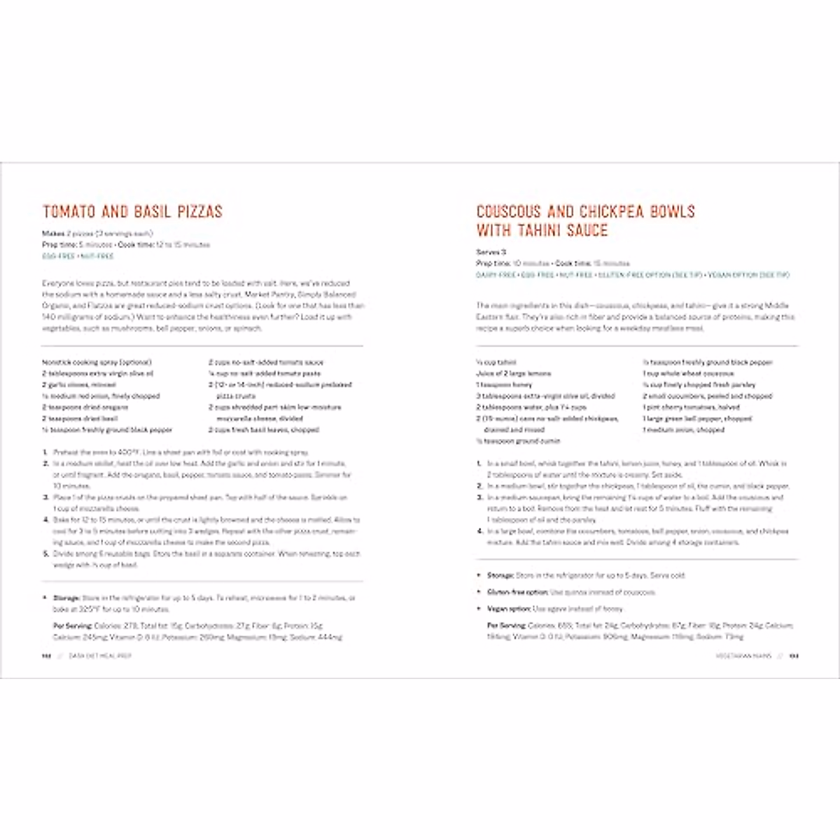 DASH Diet Meal Prep: 100 Healthy Recipes and 6 Weekly Plans