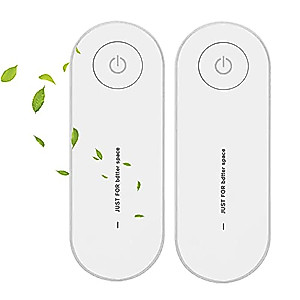 Pure Air - 2 Units- Plug-in Air Purifier,Mini Portable Air Purifier for Home & More Suitable for Bedrooms, Toilets, Living Room,bathrooms,closets,hotel,pet room