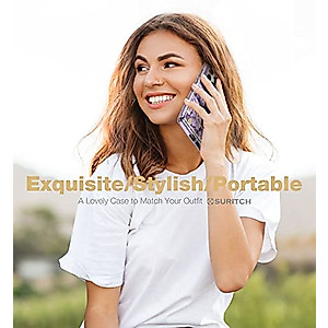 SURITCH for Samsung Galaxy S23 Ultra Case, [Built-in Screen Protector] [Dual-Layer Protection ] Full Protection Shockproof Rugged Bumper Phone Cover for Samsung S23 Ultra 6.8 Inch - Purple Cosmos