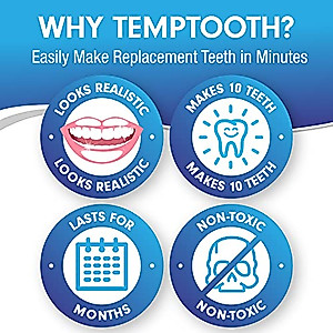 Temptooth #1 Seller Trusted Patented Temporary Tooth Replacement Product