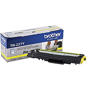 Brother TN227 4 High Yield Color Toner Set (BK/C/M/Y) (1) TN227BK, (1) TN227C, (1) TN227M, (1) TN227Y