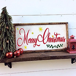 Large Welcome Stencils for Painting on Wood - Vertical Welcome Sign for Front Porch Decor - Stencils for Crafts Reusable - Farmhouse Stencils & Drawing Templates for Signs, Canvas, Walls & Art Decor