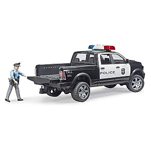 Bruder RAM 2500 Police with Policeman, L&S Module