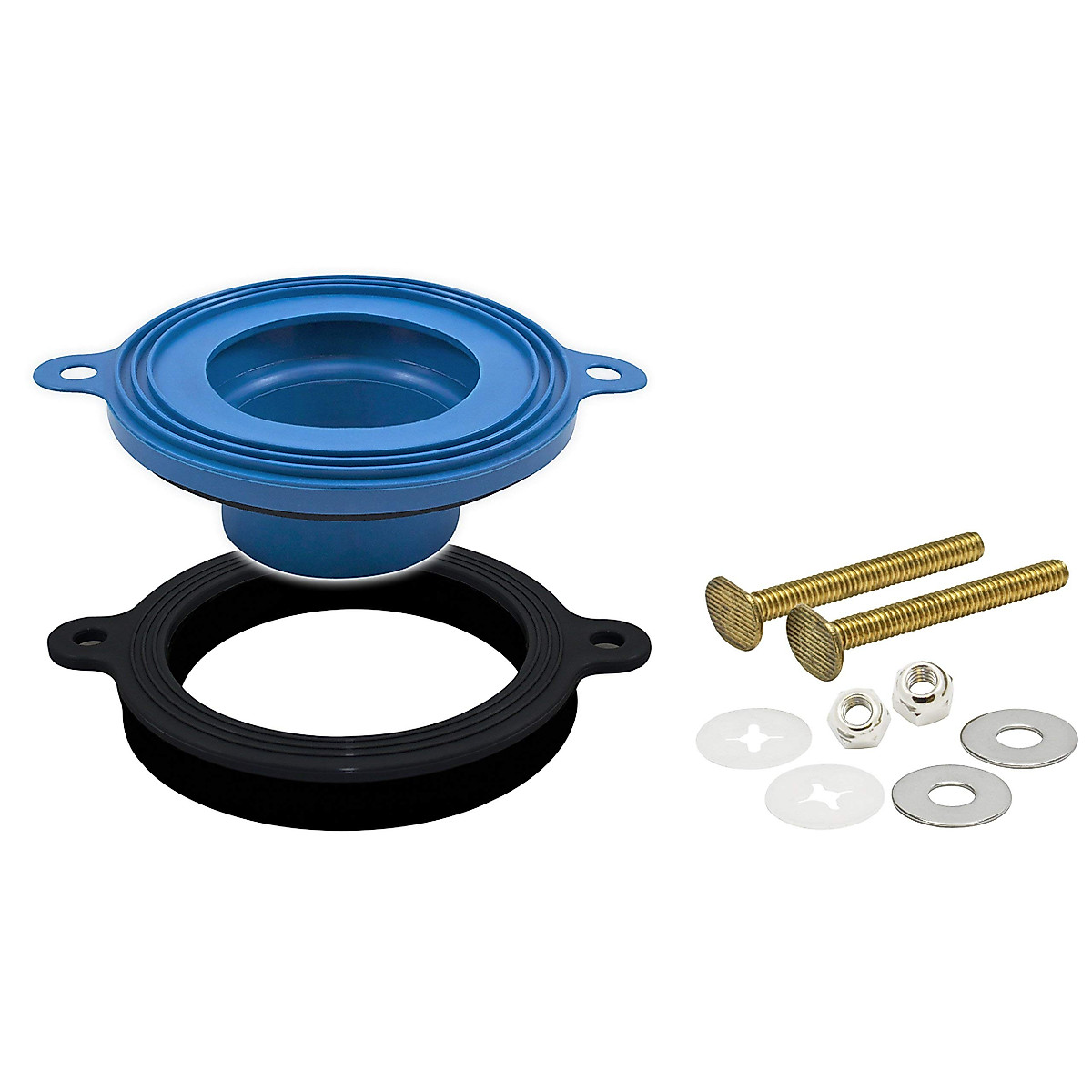 Fluidmaster 7530P8 Universal Better Than Wax Toilet Seal, Wax-Free Toilet Bowl Gasket Fits Any Drain