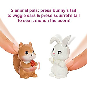 Barbie It Takes Two Dolls & 20 Accessories, Let's Go Camping Tent Playset with Brooklyn & Malibu Dolls & 2 Moving Animals