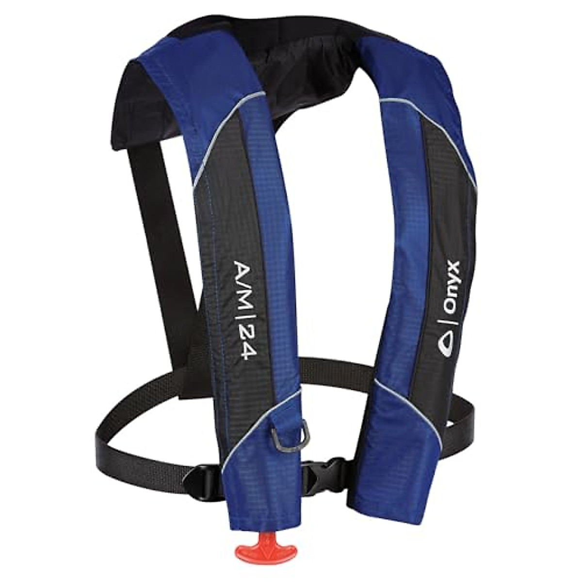 Onyx A/M-24 Automatic/Manual Inflatable Life Jacket, Blue